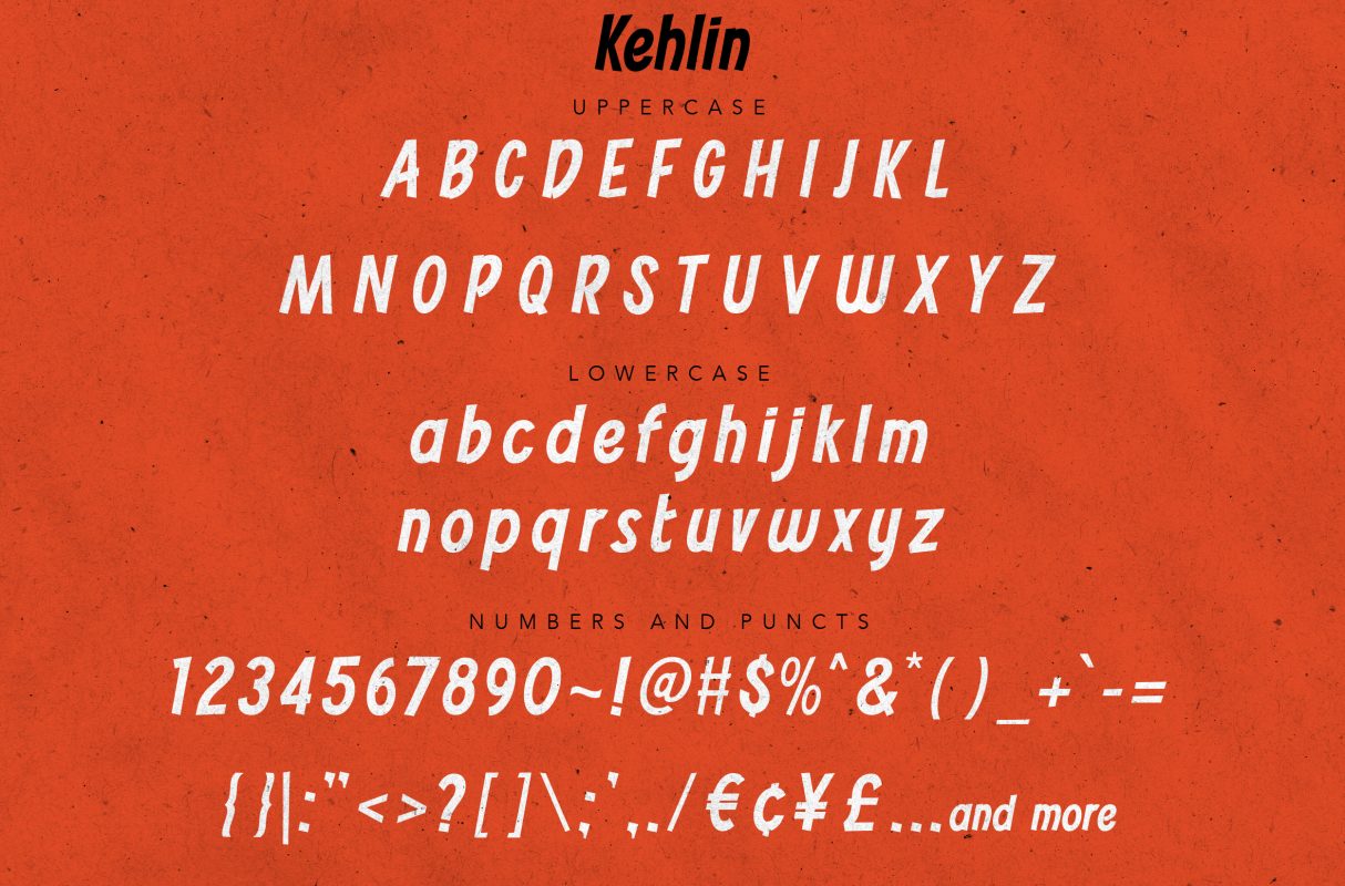 Kehlin – Vintage Casual Fonts – Konstantine Studio