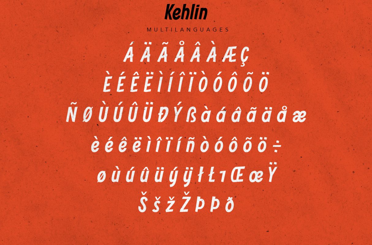 Kehlin – Vintage Casual Fonts – Konstantine Studio