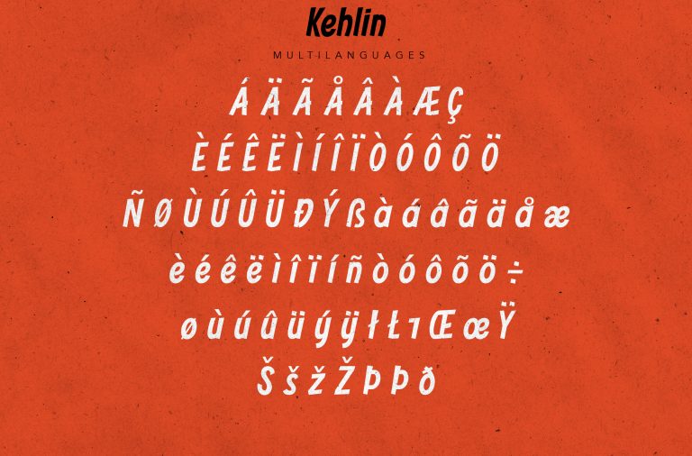 Kehlin – Vintage Casual Fonts – Konstantine Studio