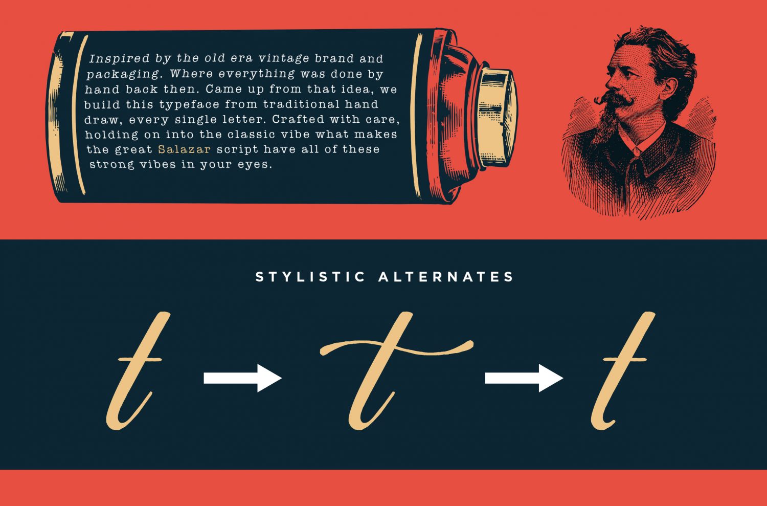 Salazar – Lettering Script Fonts – Konstantine Studio