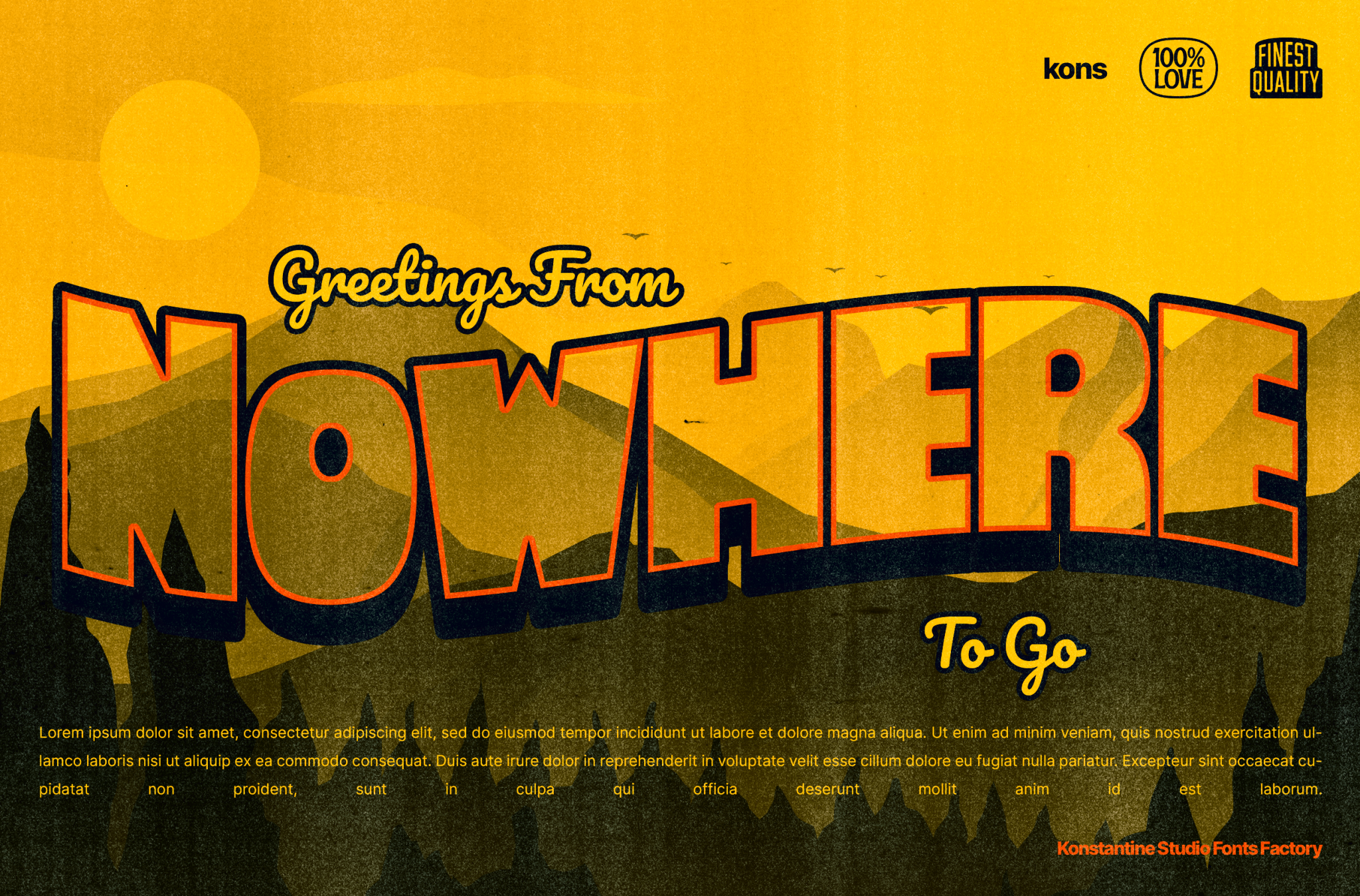 Staluco – Bold Sign Display Fonts – Konstantine Studio