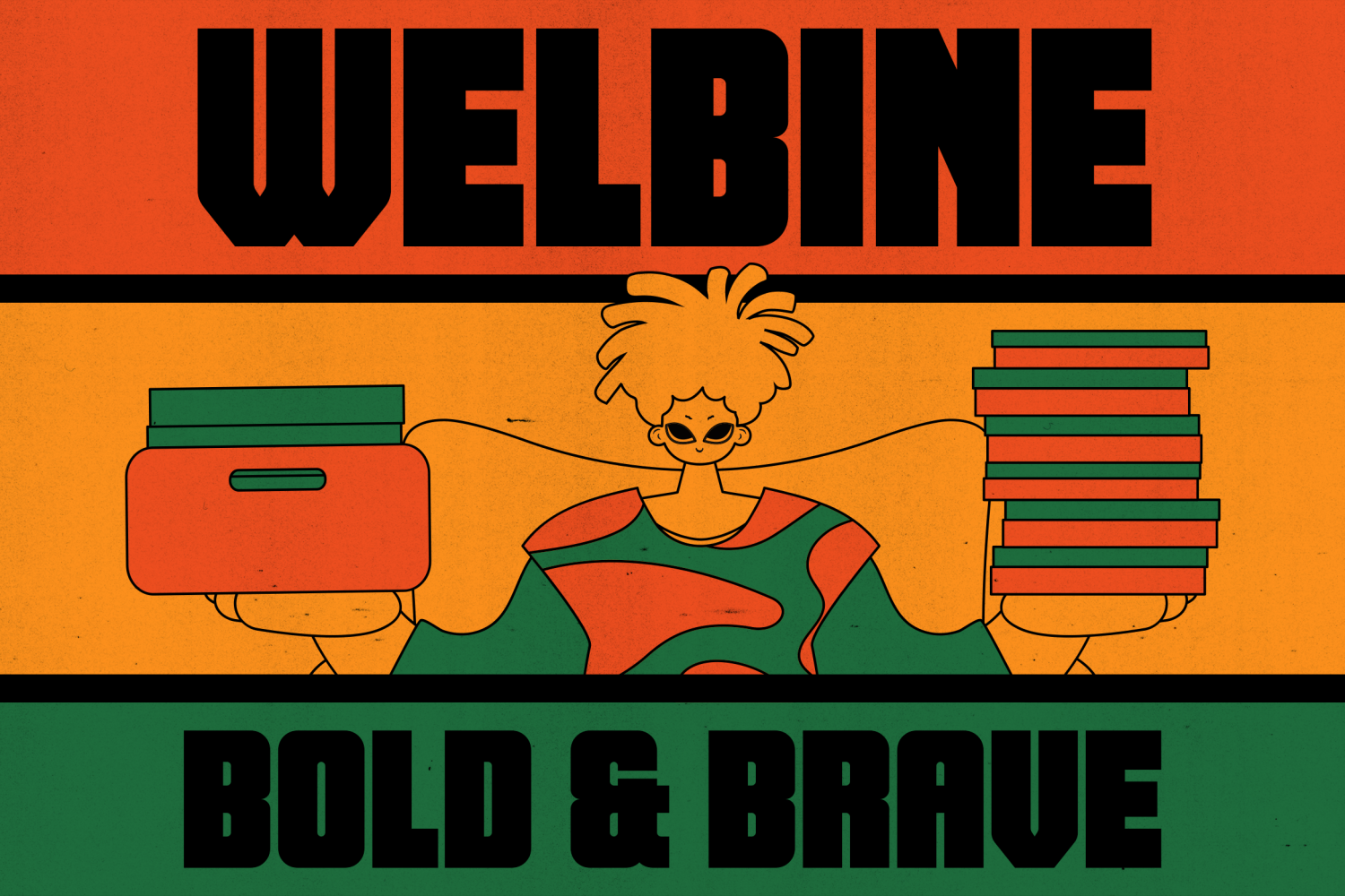 Welbine – Bold Boxy Fonts – Konstantine Studio
